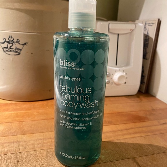 Bliss | Bath & Body | Bliss Fabulous Foaming Body Wash 6 Oz | Poshmark